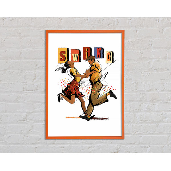 Happy Larry Gaddy Swing - Single Picture Frame Art Prints | Wayfair.co.uk