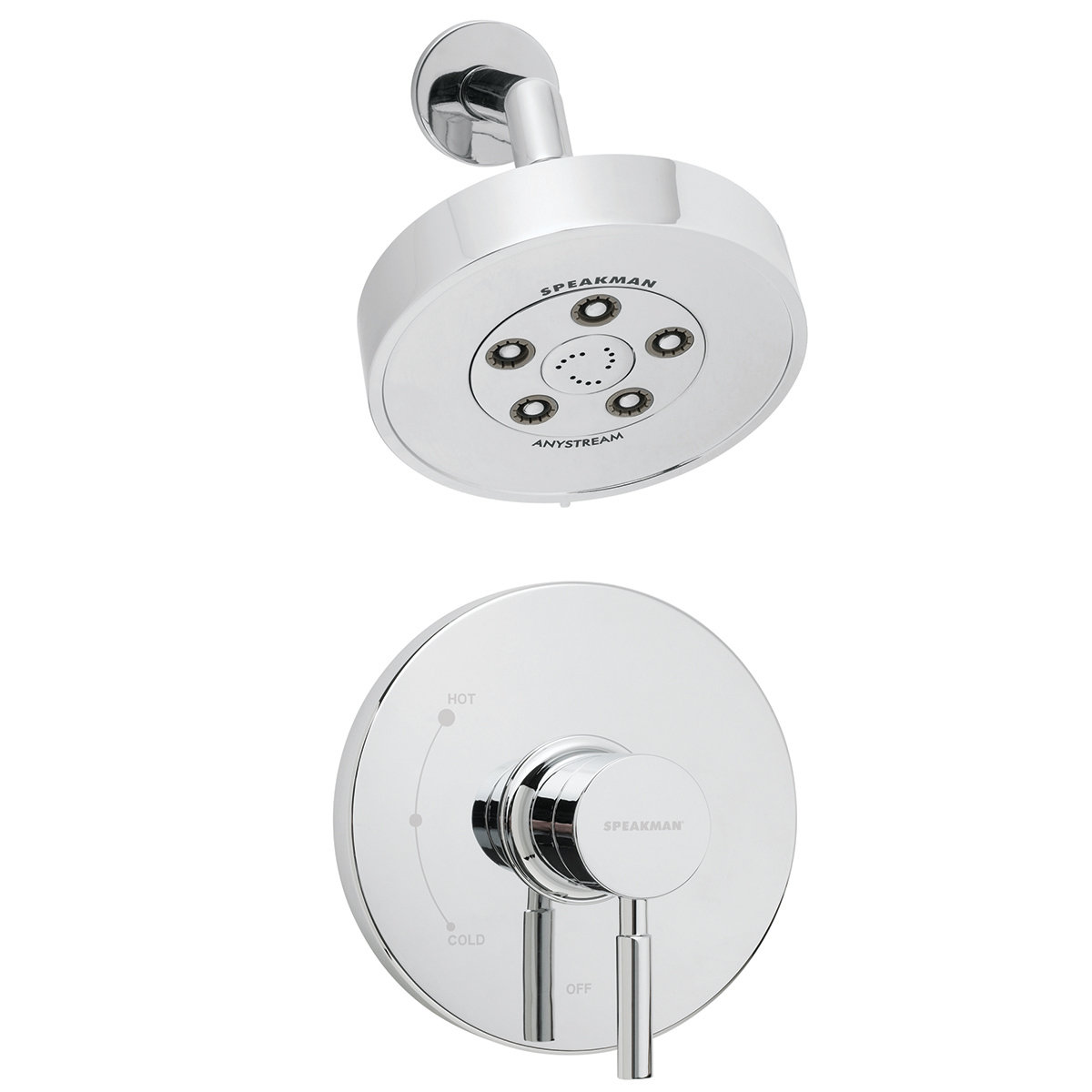Speakman Neo Volume Control Shower Faucet with Valve - Wayfair Canada