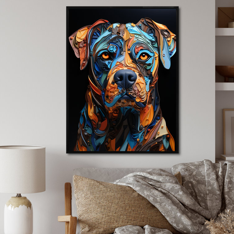 Winston Porter Boxer Boldness I - Dog Canvas Wall Art | Wayfair