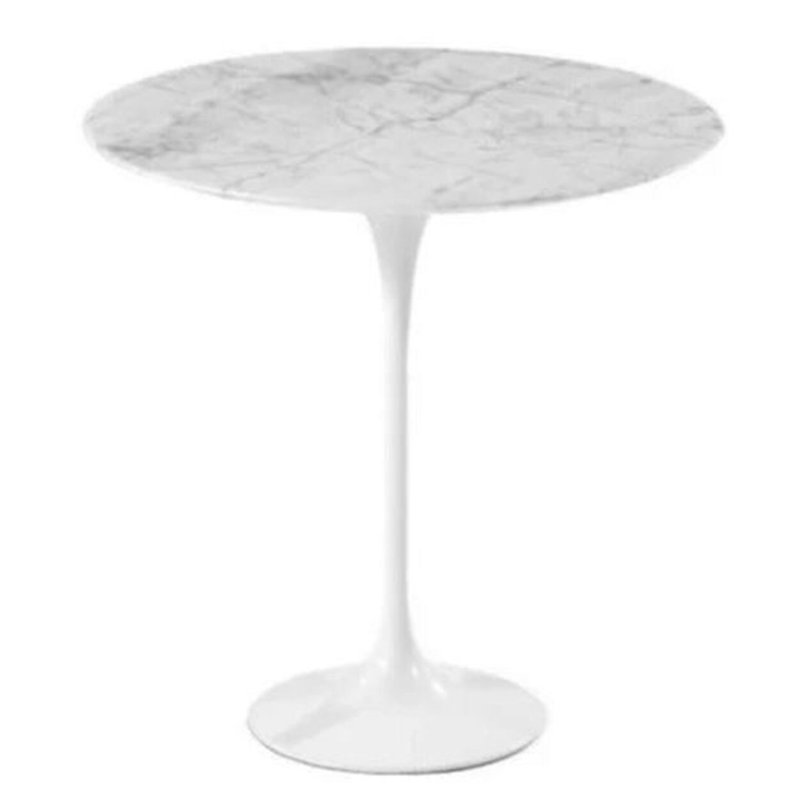 Corrigan Studio® Sebian Round Marble Side Table | Wayfair
