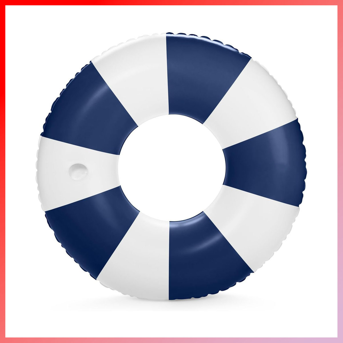 ABIXOL 48'' Giant Vintage Stripe Pool Float – Extra-Large Inflatable ...