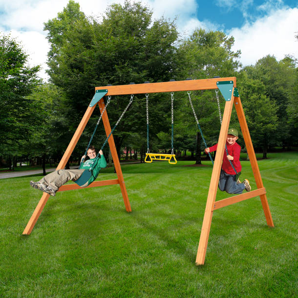 Gorilla Playsets Gorilla Basic Swing Set & Reviews | Wayfair