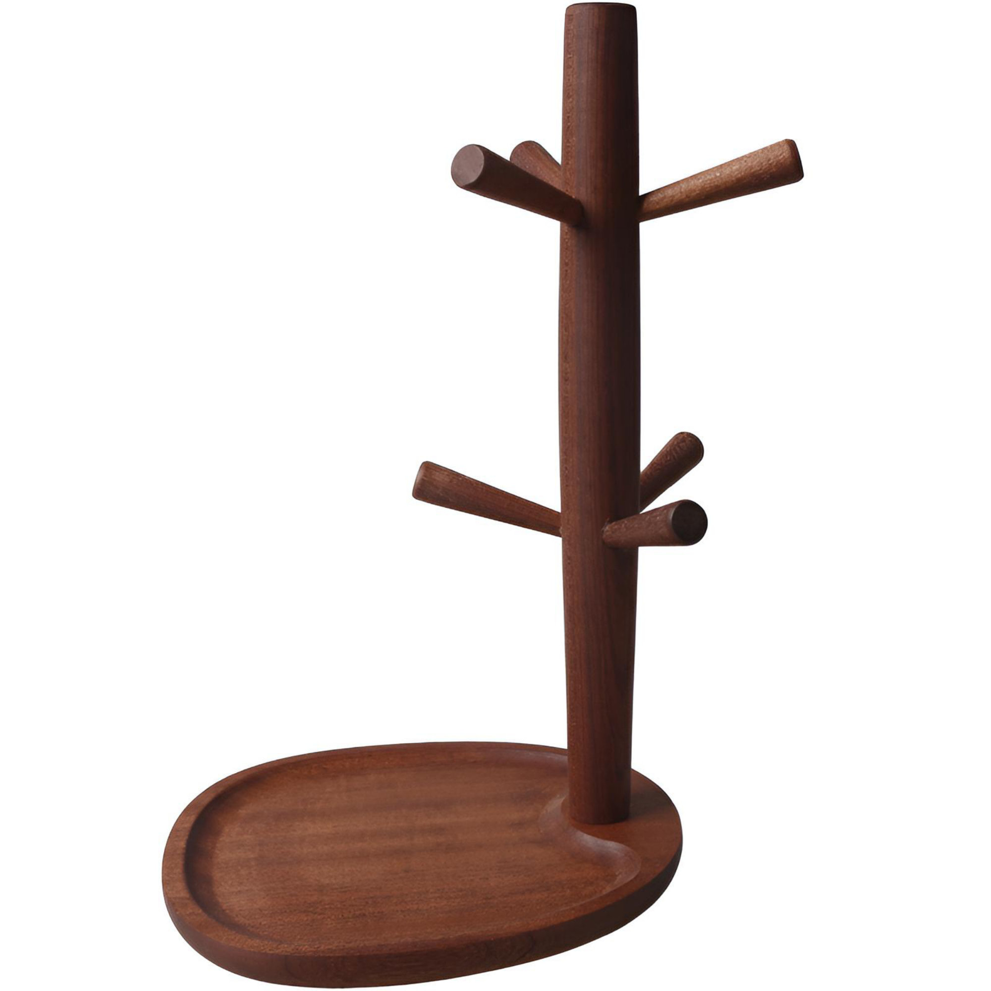 Latitude Run® Ebony Tree Shaped Cup Holder - Living Room Aesthetic ...