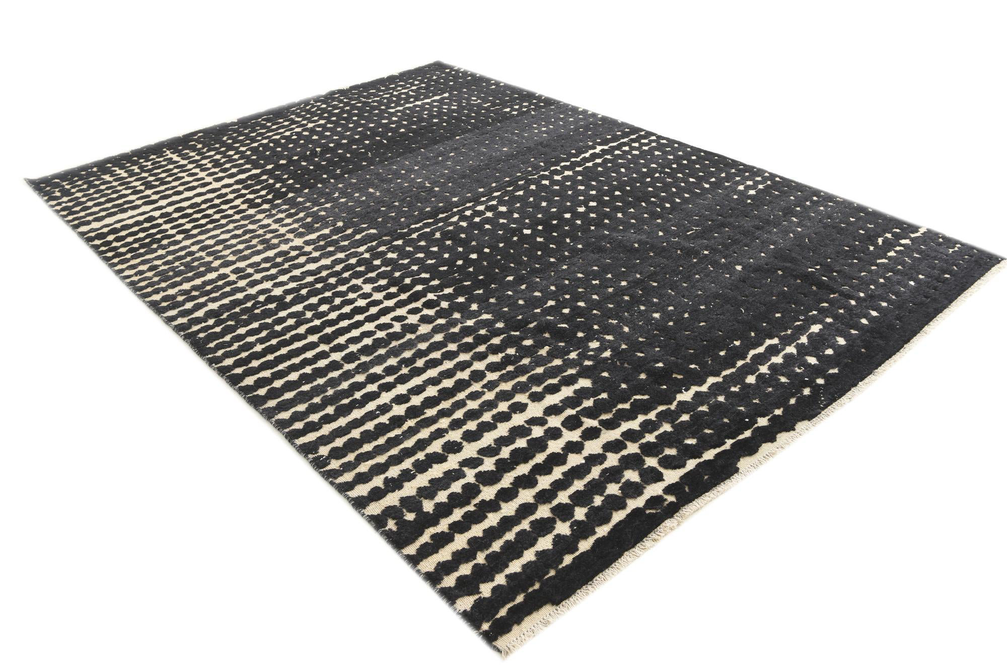 Isabelline 8x10 Philip Black Rug | Wayfair