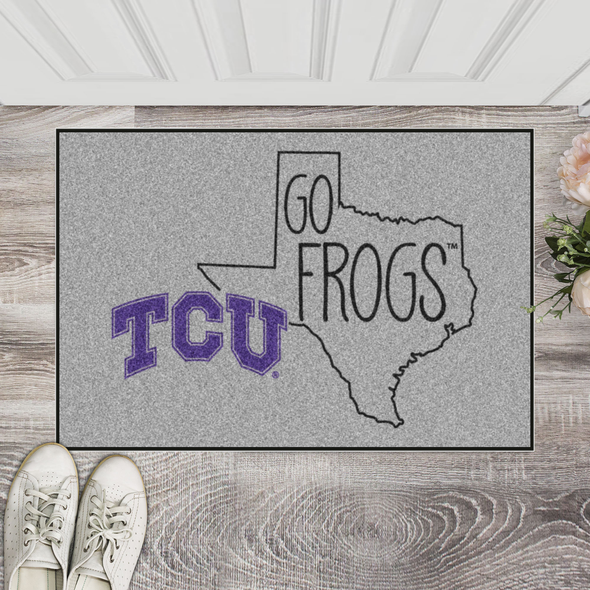 FANMATS NCAA TCU Southern 30 in. x 19 in. Non-Slip Indoor Only Door Mat ...