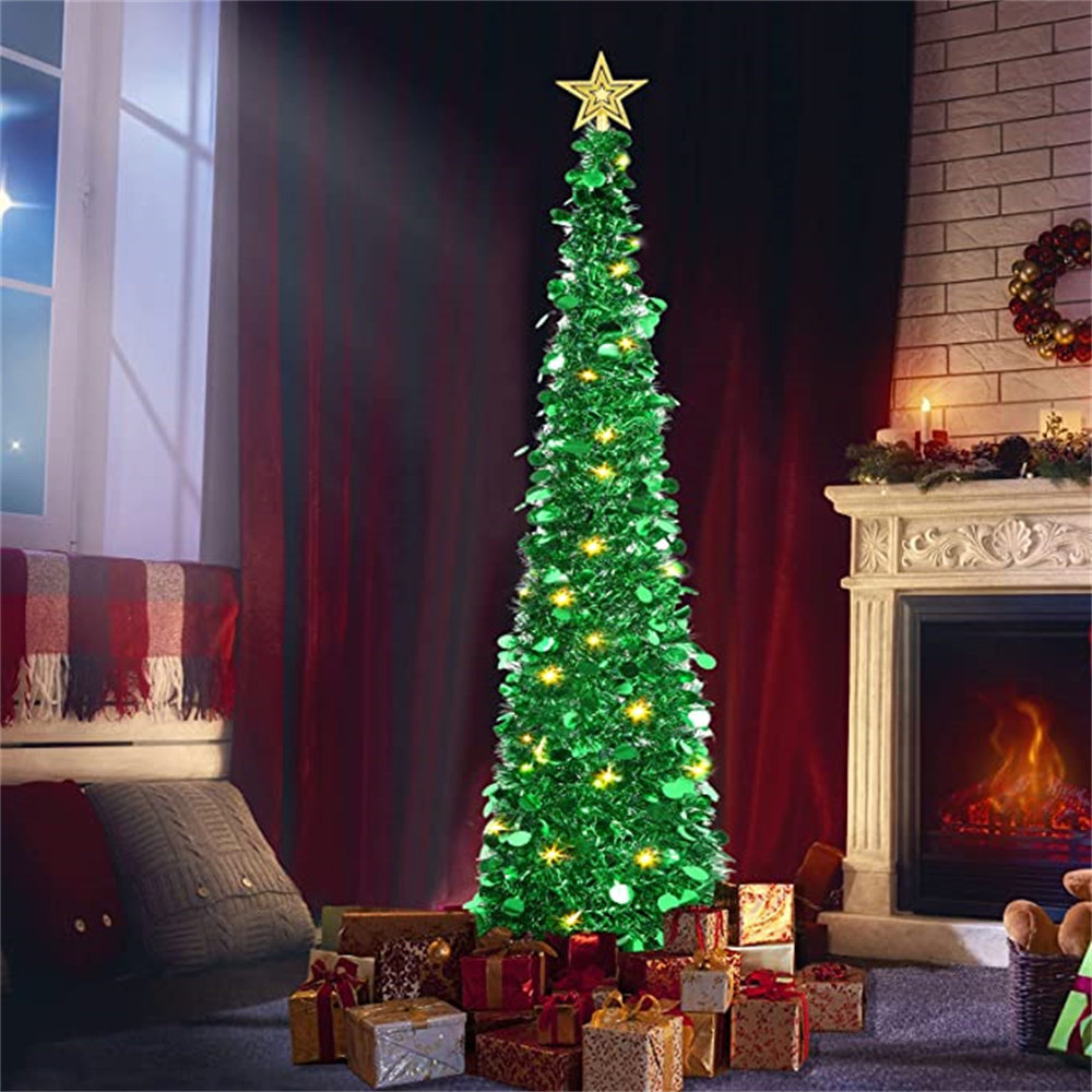 The Holiday Aisle® Easy Set-Up 5' Christmas Tree | Wayfair