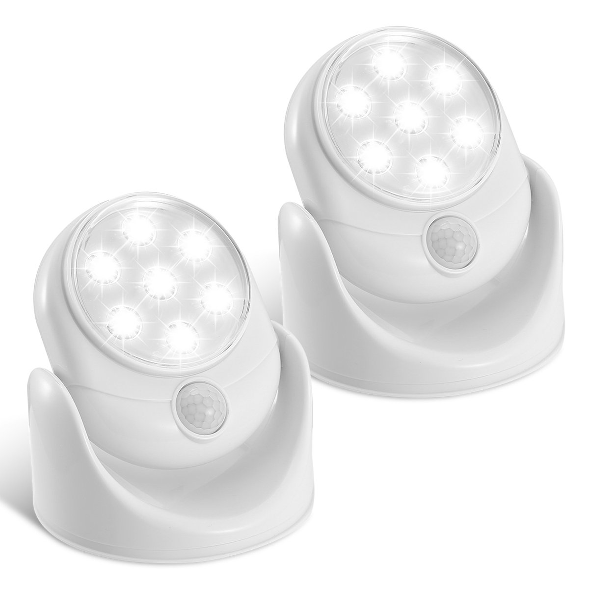 iMounTEK Battery Operated 90 ° Motion Sensor Night Light Battery Not ...