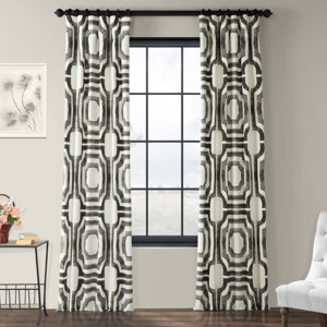Black Curtains & Drapes You'll Love | Wayfair