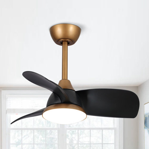 Wayfair | Black Ceiling Fans With Lights You'll Love in 2024