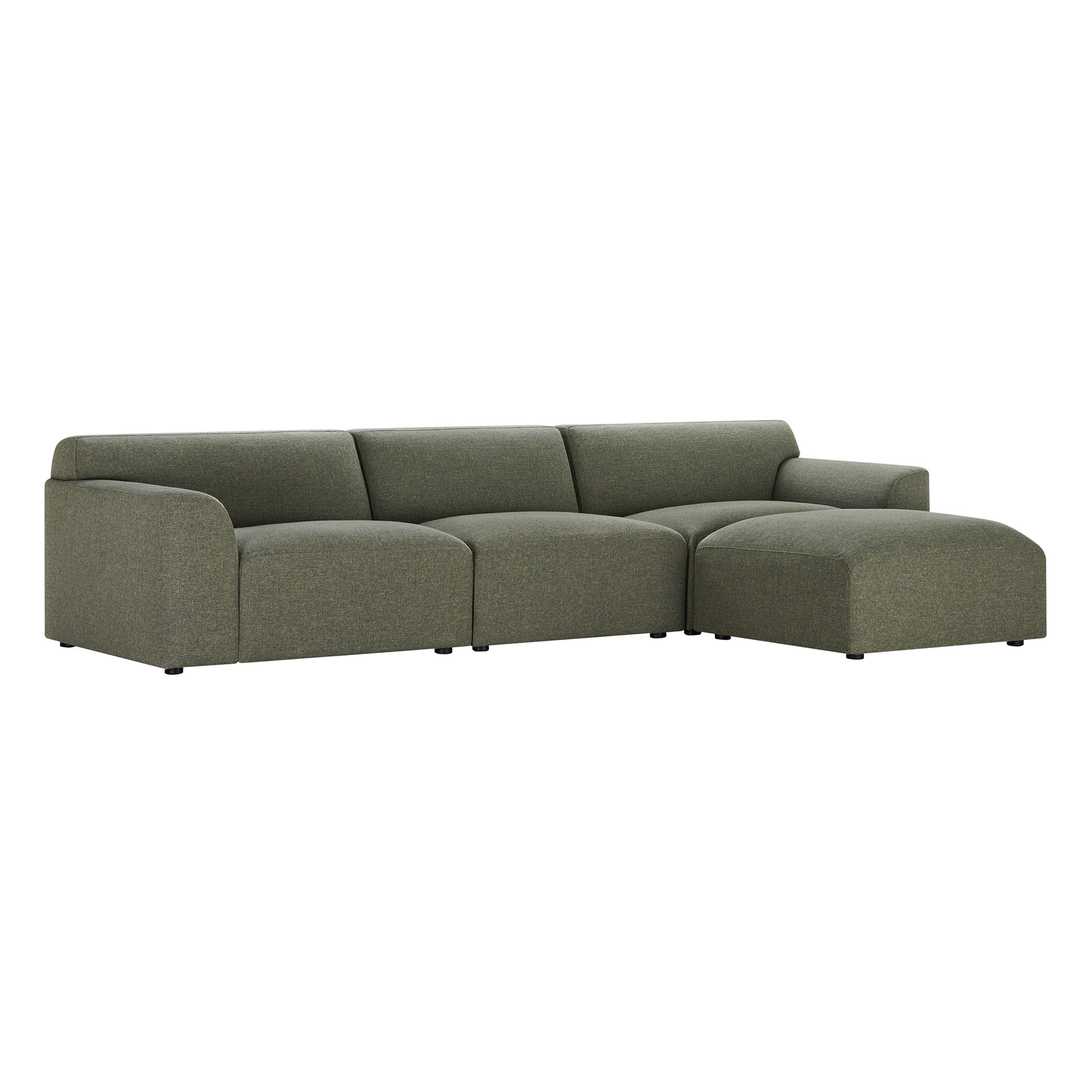 AllModern Morell 4-Piece Upholstered Modular Sofa & Reviews | AllModern
