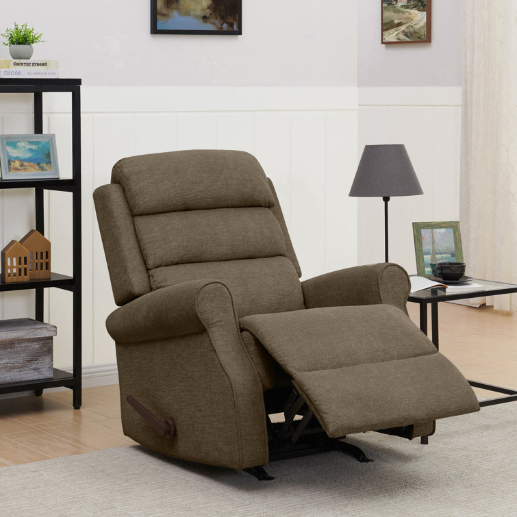 Wade Logan® 33.5" Wide Stitch-Tufted Manual Rocker Recliner & Reviews ...