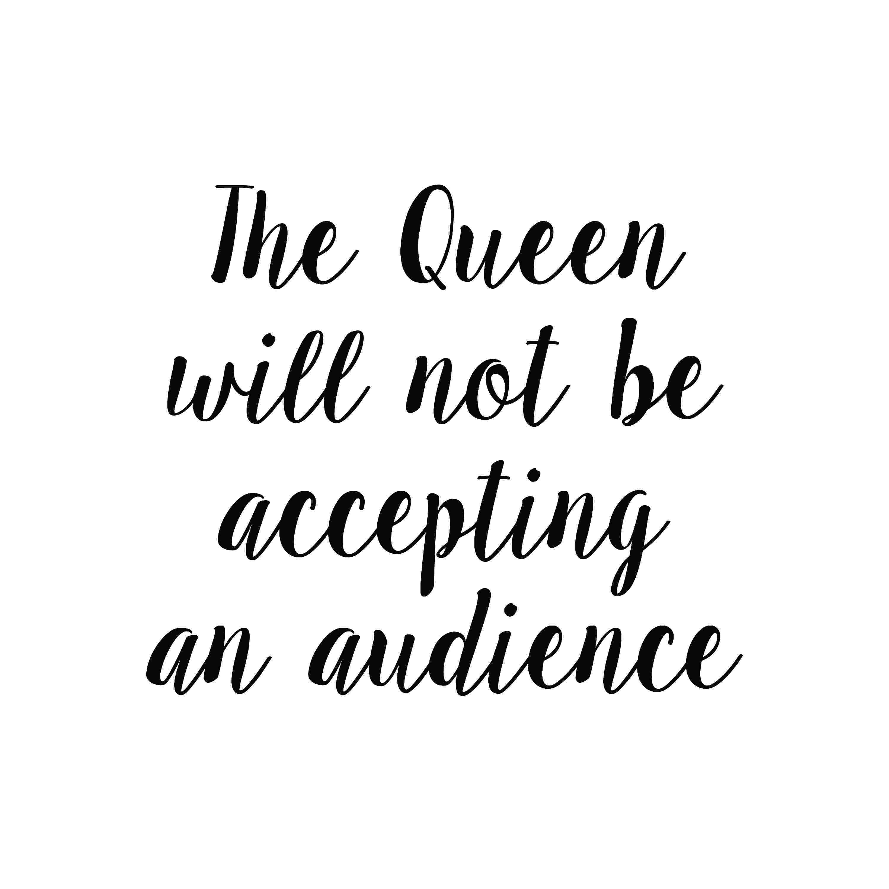 Trinx Queen Not Accepting An Audience - Wayfair Canada