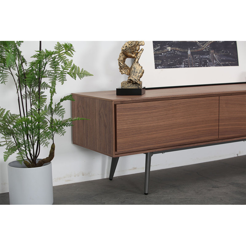 Corrigan Studio® 70" Mid-Century Modern Low Profile Media Console TV ...