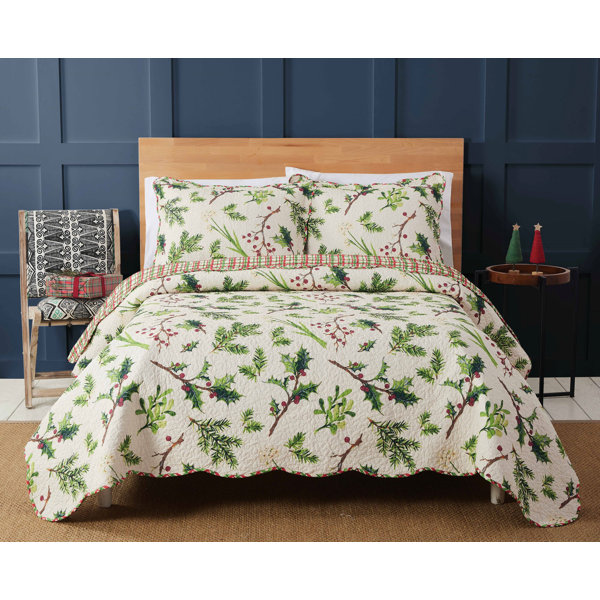Peking Handicraft Balsam & Berries 100% Cotton Quilt Set & Reviews ...