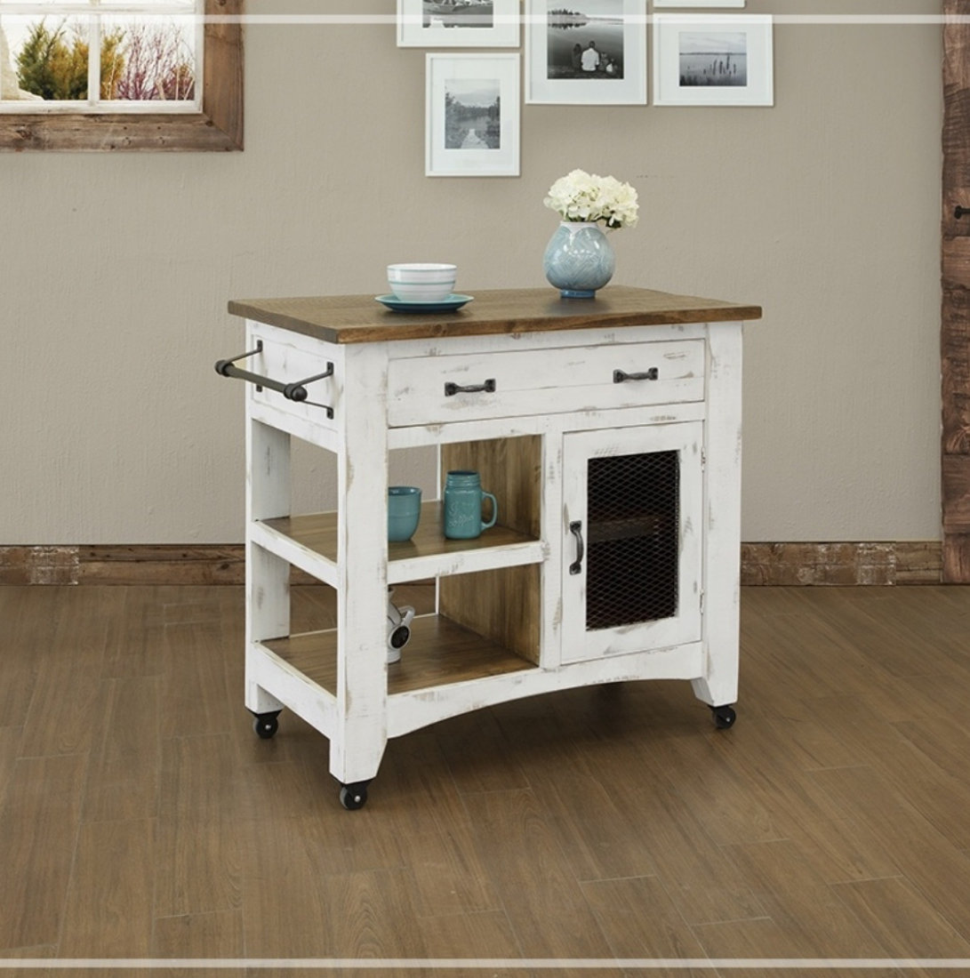 Laurel Foundry Modern Farmhouse Gilchrist 1 Drawer, 1 Mesh Door Kitchen ...