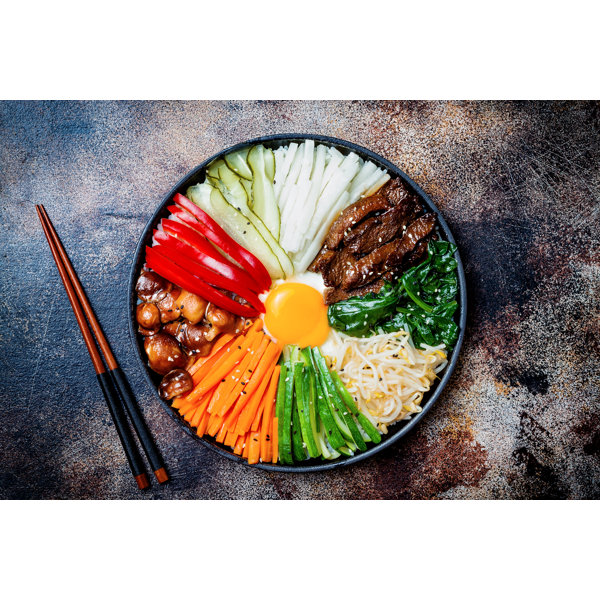 Ebern Designs Bibimbap - Wrapped Canvas Print | Wayfair.co.uk