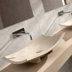 MaestroBath Maestro Bath Bora Bora 16'' Stone Rectangular Bathroom Sink ...