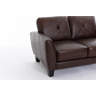 Lark Manor™ 82" Genuine Leather Match Two-Over-Two Sofa Living Room ...