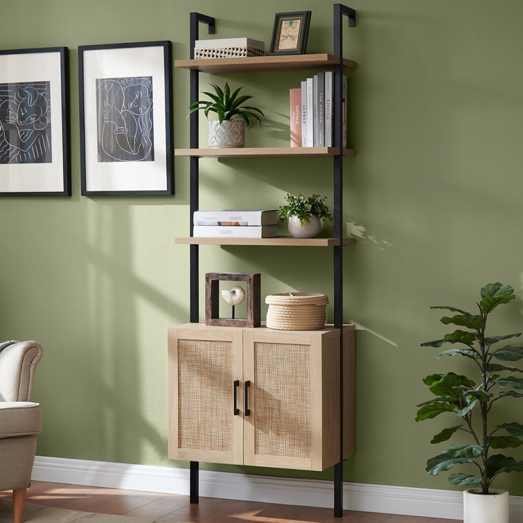 Millwood Pines Dearbhaile Ladder Storage Bookcase & Reviews | Wayfair