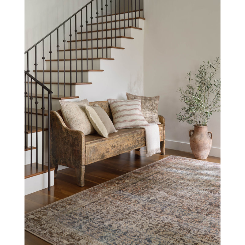 Amber Lewis x Loloi Georgie Multi / Spice Area Rug & Reviews | Joss & Main