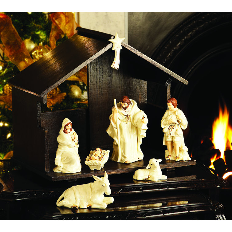 Belleek 9 Piece Classic Nativity Set & Reviews | Wayfair.co.uk