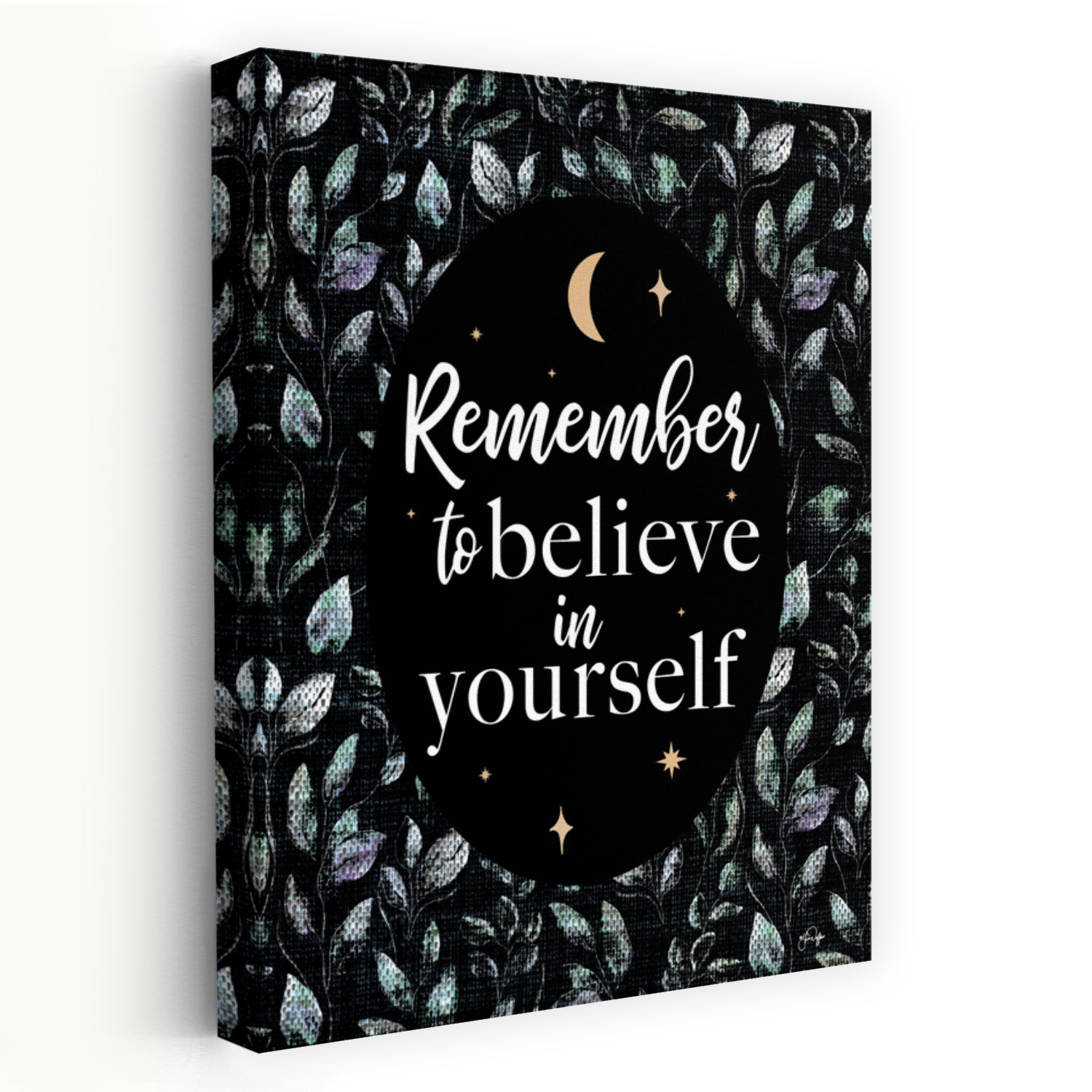 Latitude Run® Remember To Believe In Yourself Abstract Contemporary ...