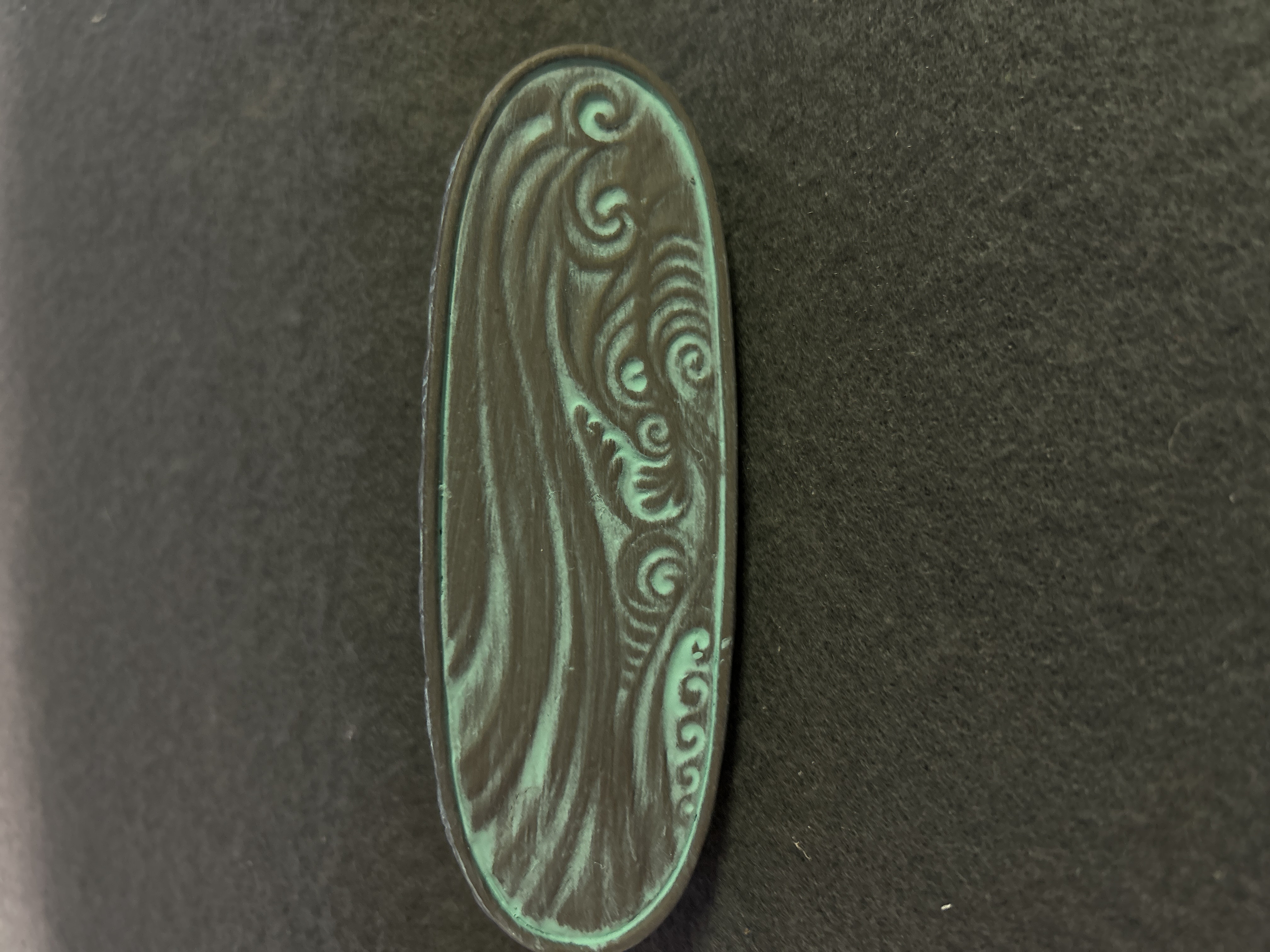 D. Lawless Hardware 3" Surf Pull Verdigris | Wayfair