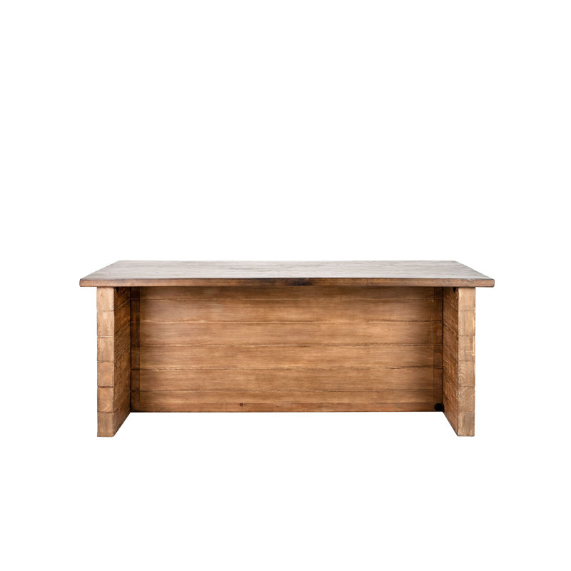 Loon Peak® Josepa 90" Wide Counter Table, Java | Wayfair