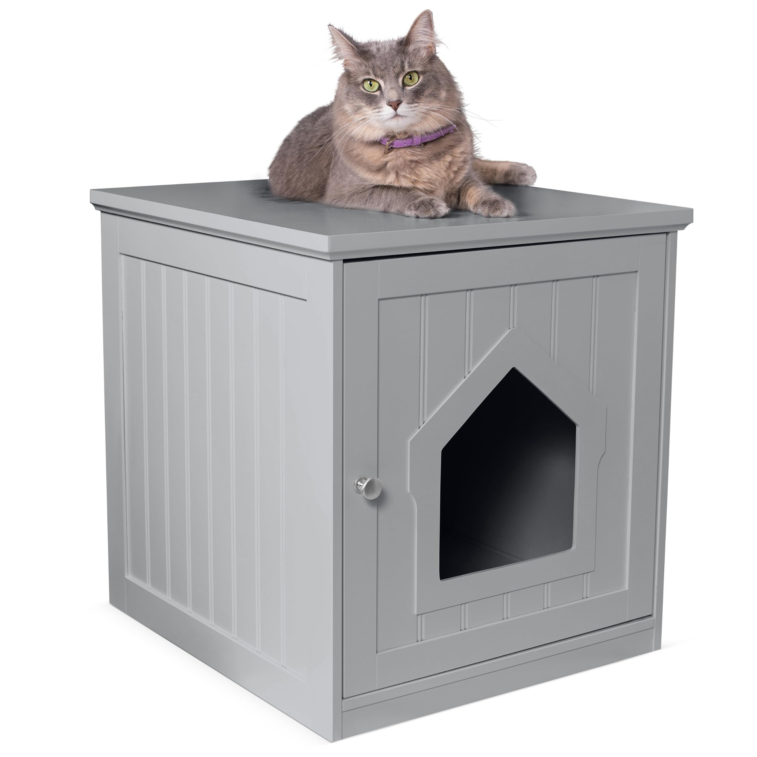 Archie & Oscar™ Cat Litter Box Furniture Enclosure - Hidden Kitty ...