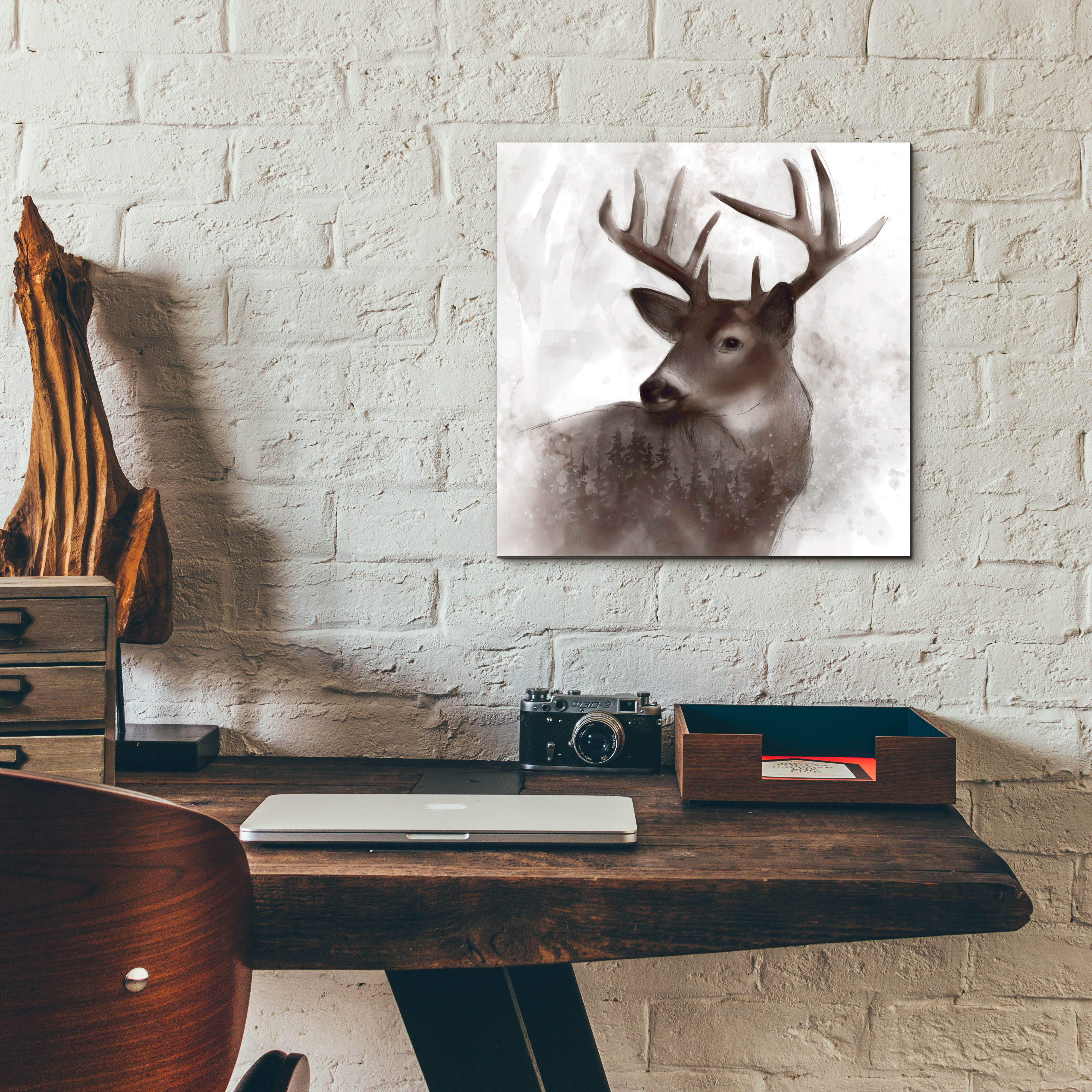 Millwood Pines " Forest Deer " by Carol Robinson | Wayfair