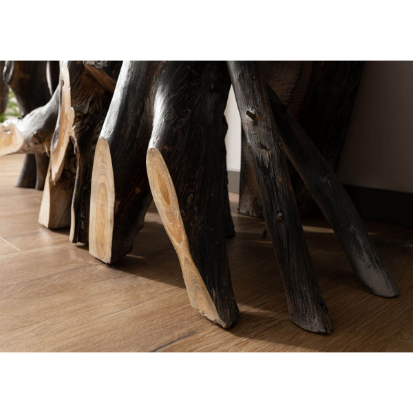 Massivmoebel24 Unika 200cm Solid Wood Console Table | Wayfair.co.uk