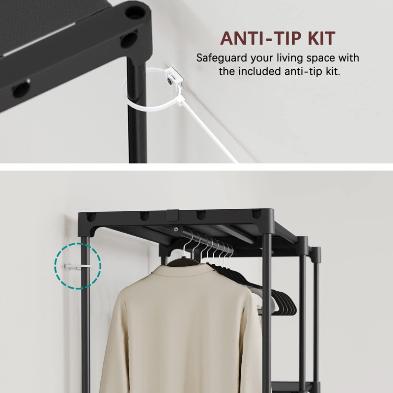 Rebrilliant Nashad 49 Closet System | Wayfair