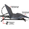 Boyd Sleep Full Body Incline Adjustable Bed Frame, Side Sleeper Zero ...