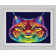 Union Rustic Vibrant Lynx Cat - Single Picture Frame Print | Wayfair.co.uk