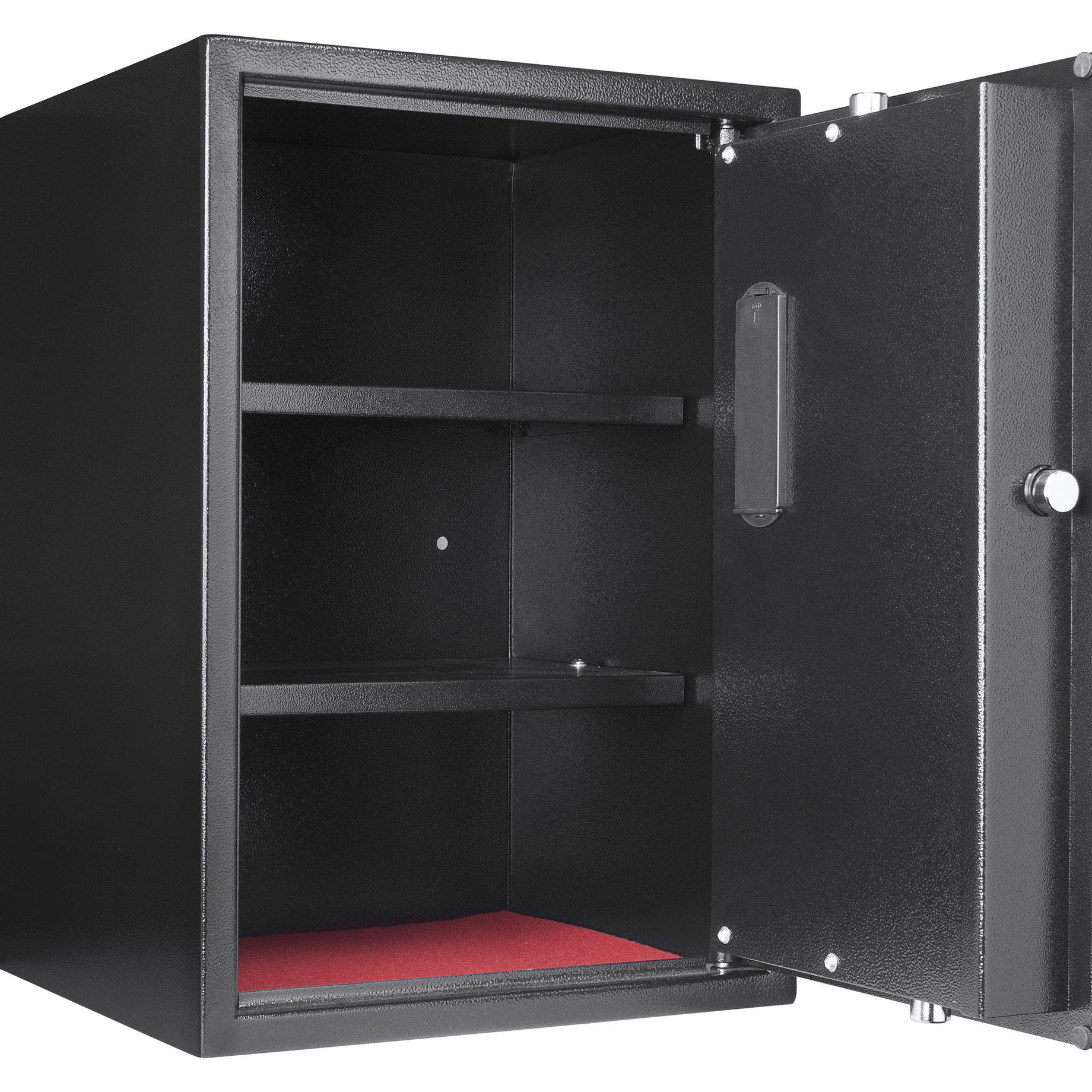 SculptedSeating Black Safe With 1.45 Cubic Ft Capacity, Electronic Lock ...