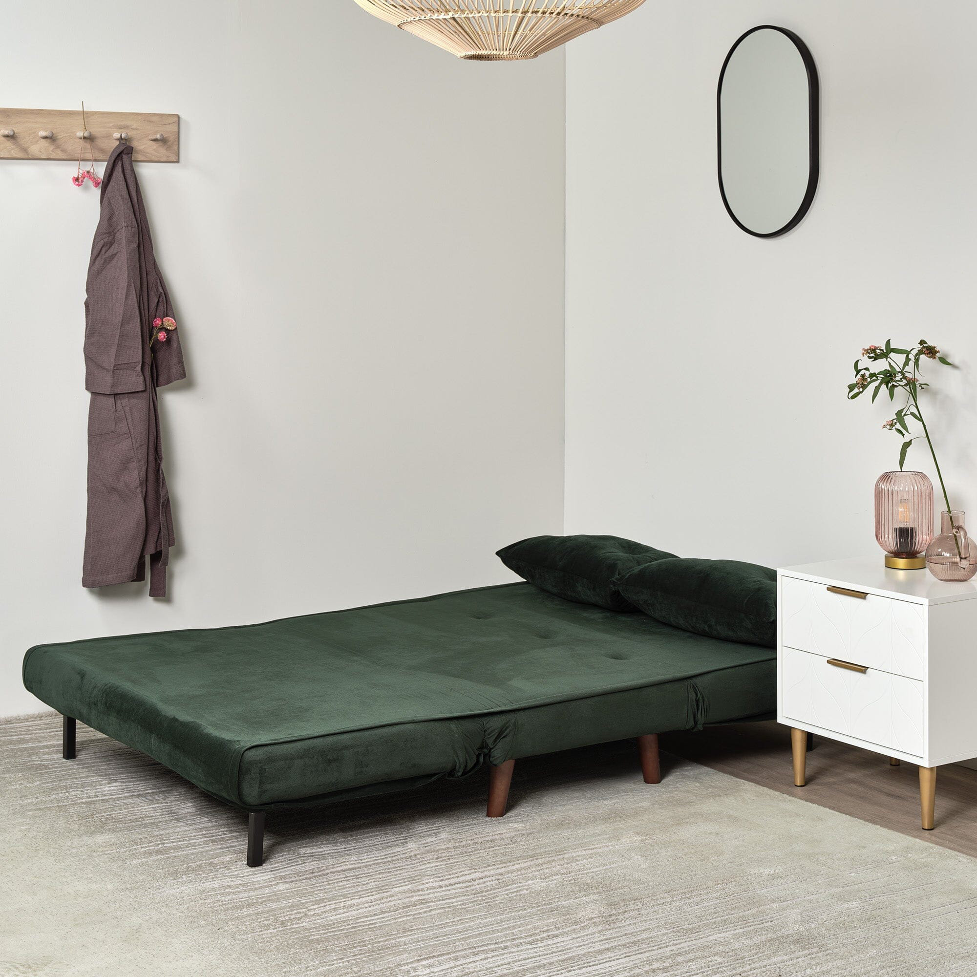 Etta Avenue Trahan Small Double Sofa Bed | Wayfair.co.uk