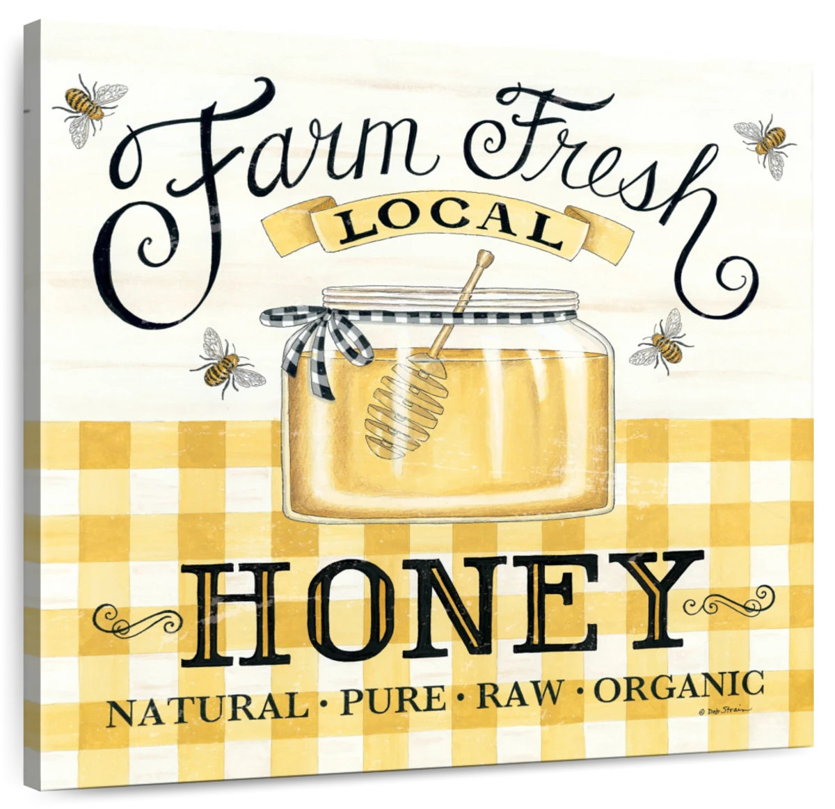 Trinx Khylige Farm Fresh Honey Wall Sign | Wayfair