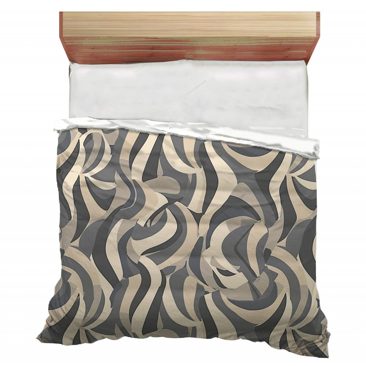 VisionDecor Abstract Bedding Art Comforter Fluid shapes | Wayfair