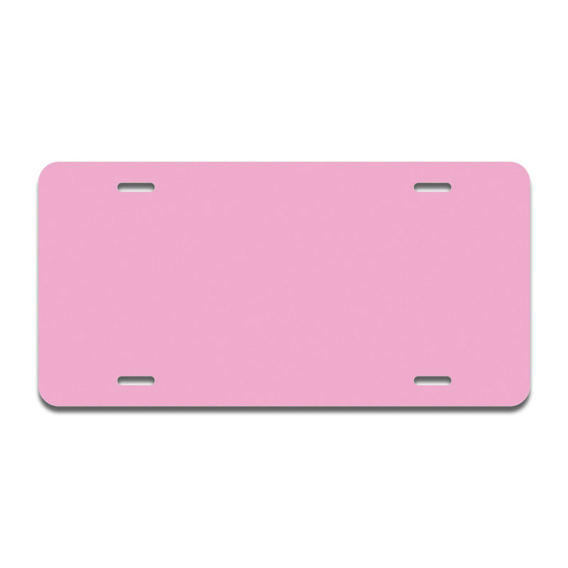 SignMission Solid Pink Aluminum Plate Frame | Wayfair