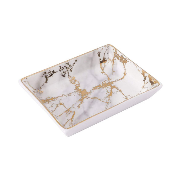 House of Hampton® Eldene Marble Tray - Wayfair Canada