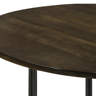 17 Stories 30" Wide Industrial Accent Table With Mango Wood And ...