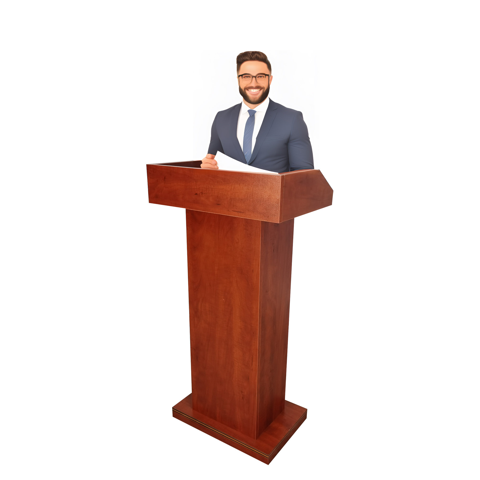 speaking podium