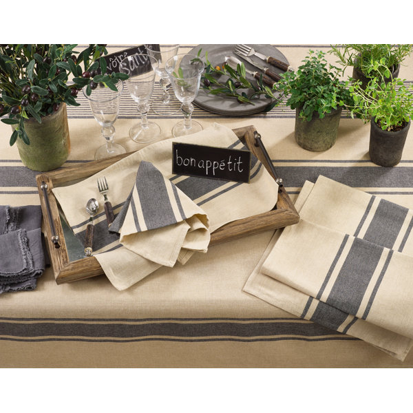 Gracie Oaks Hambrook Banded Table Runner & Reviews | Wayfair