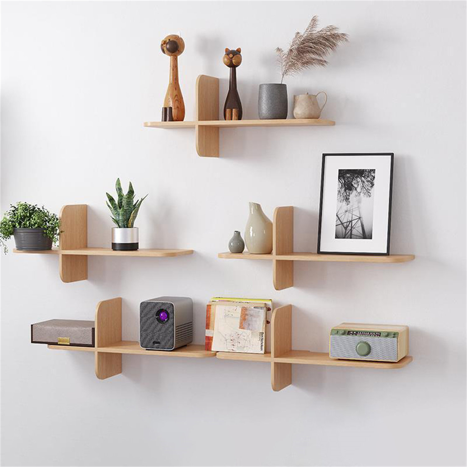 Orren Ellis Braydee Floating Shelf | Wayfair