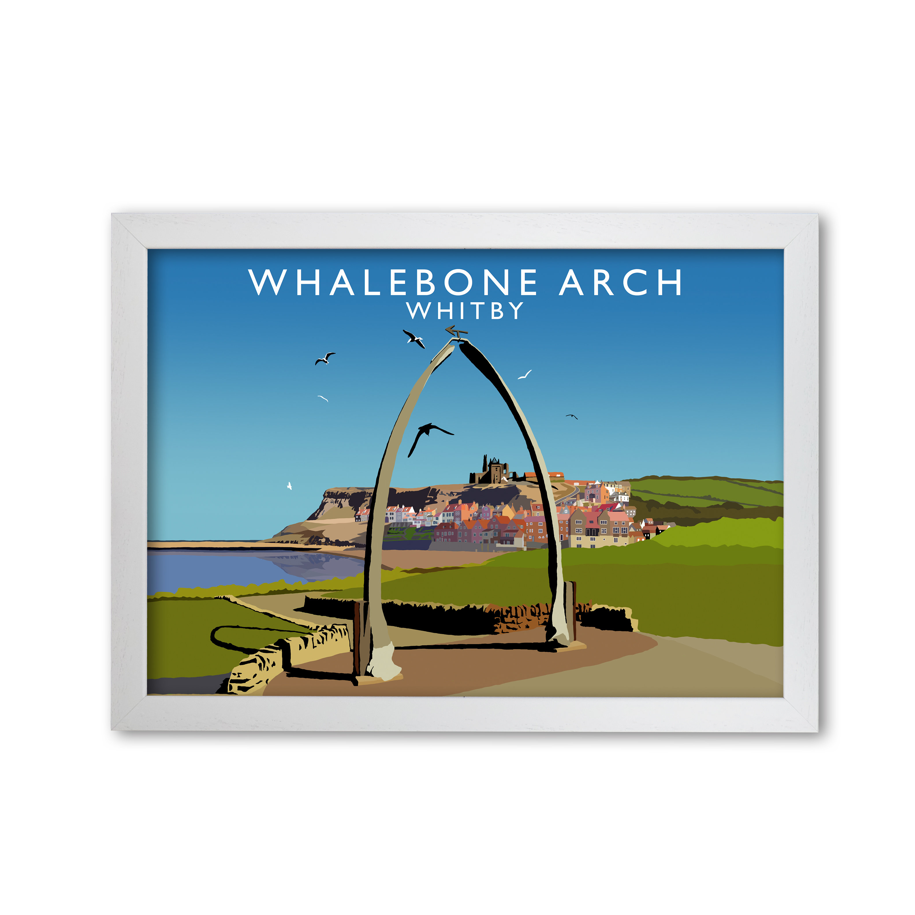 17 Stories Whalebone Arch Whitby - Picture Frame Graphic Art Print on ...