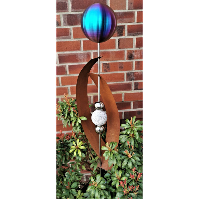 Dakota Fields Botnick Metal Garden Stake | Wayfair.co.uk