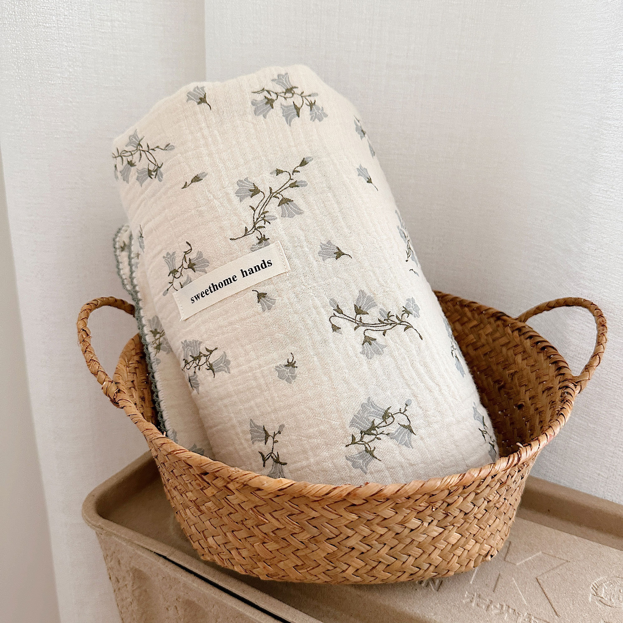 Harriet Bee Cute Pattern Muslin Cotton Baby Blanket | Wayfair