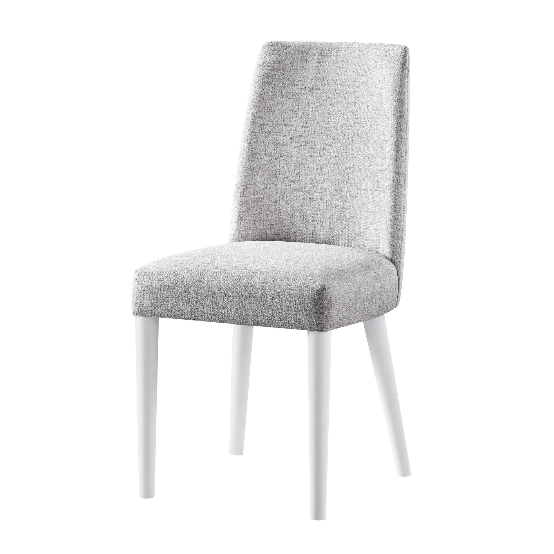 Latitude Run® Chair In Gray And White Legs - Solid Wood For Long ...