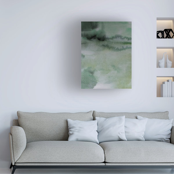 Wrought Studio Emalyn Spilled Canvas On Canvas by Maliq Print | Wayfair