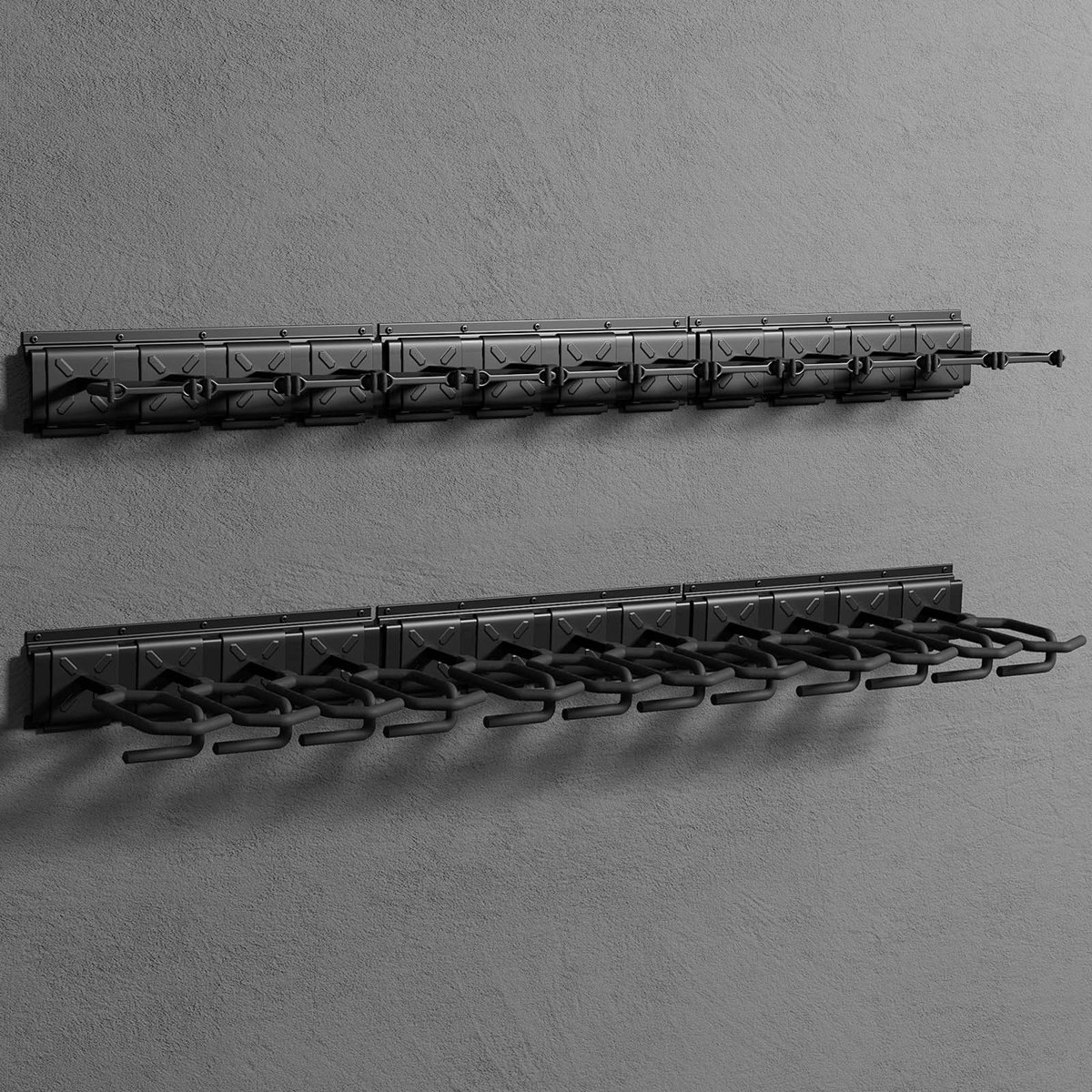 Blacksmith Gun Rack, Gun Rack Wall Mount, Gun Display (12-Slot) | Wayfair